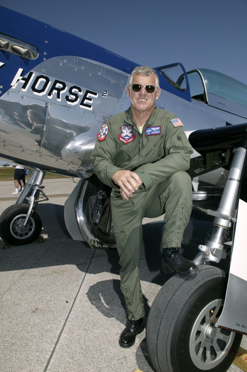 Lee Lauderback to fly at Oshkosh AirVenture 2022 - Stallion 51