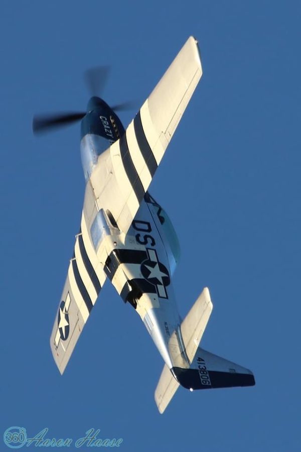 Annabel shares her flight in Stallion 51's Mustang - Stallion 51